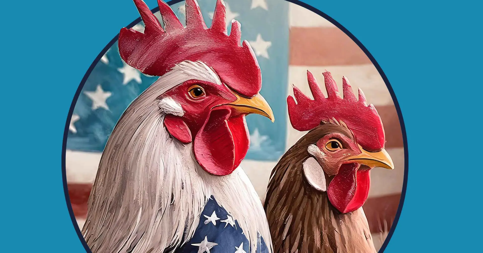 About the Patriotic Chickens!